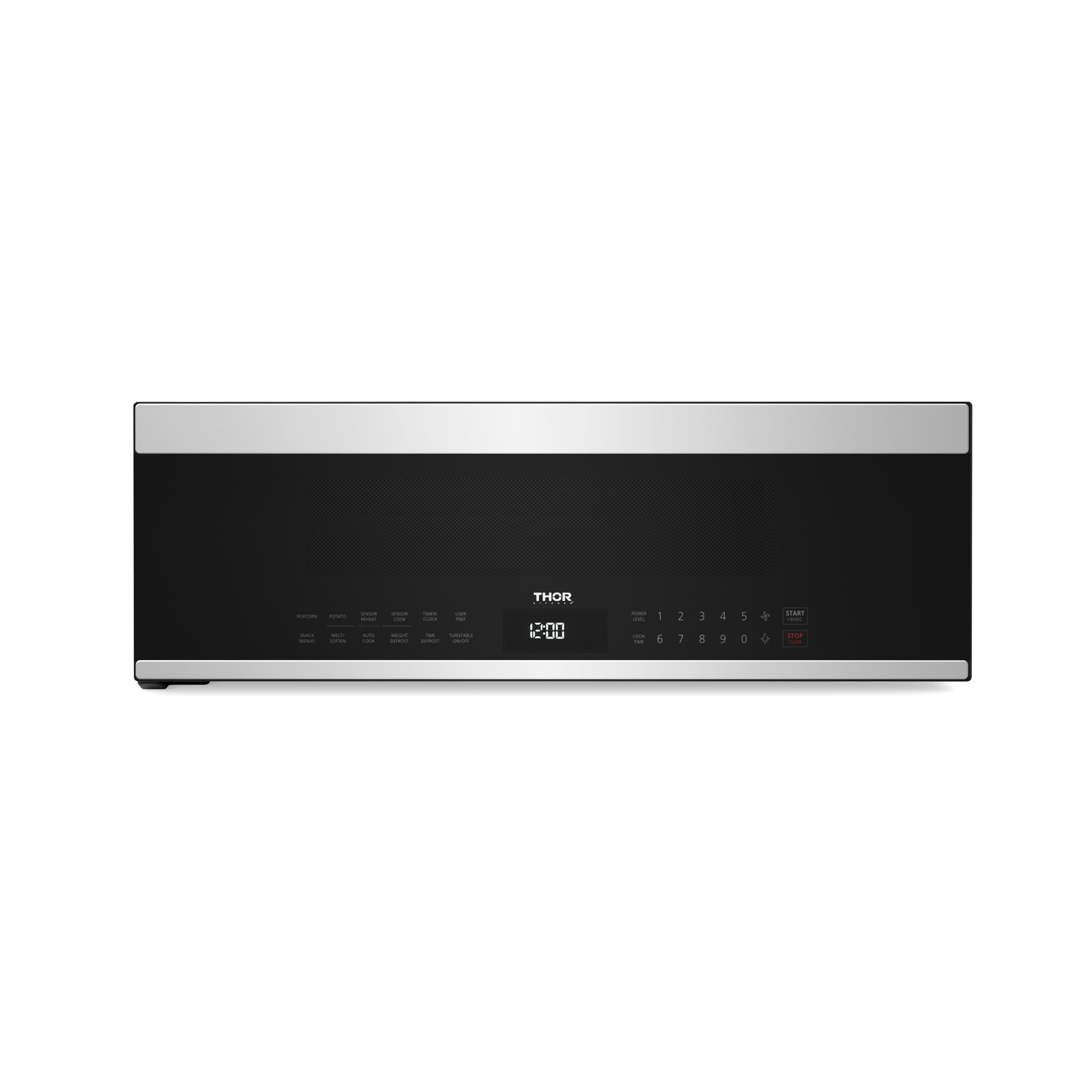 THOR Kitchen 30 Inch Over-the-Range Slim Microwave with Ventilation ...